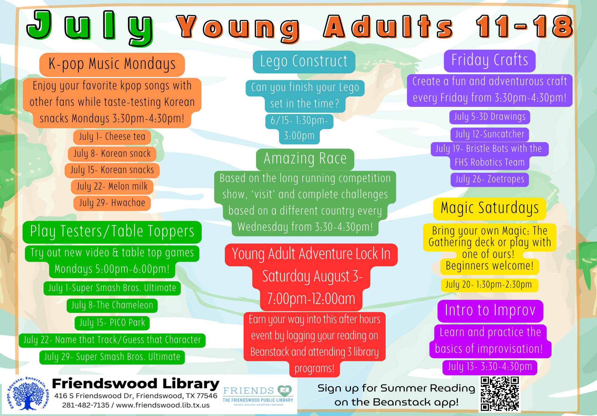 Youth Services – Friendswood Library