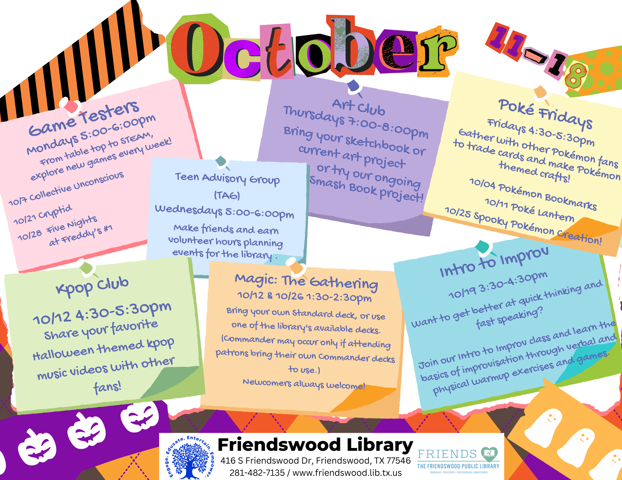Youth Services – Friendswood Library